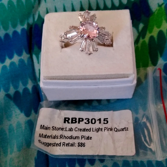 Bomb Party | Jewelry | Bomb Party Ring Rhodium Plated Lab Created Light ...